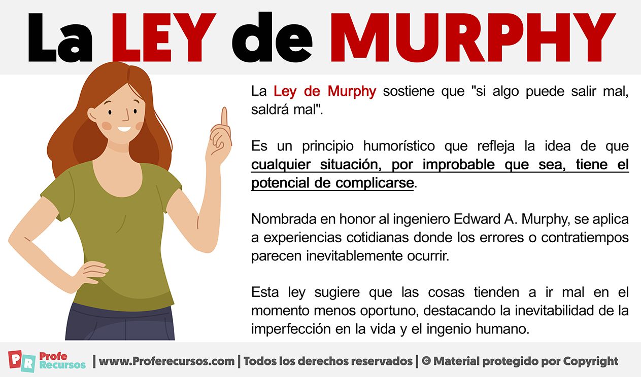 Qué Es La Ley De Murphy Y Cómo Afecta Nuestras Vidas